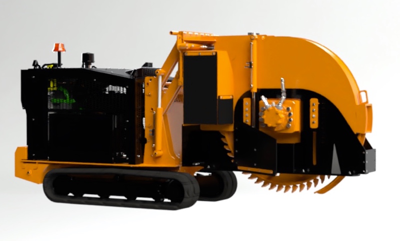 D600 Remote Controlled Trencher - Domka Maschinen